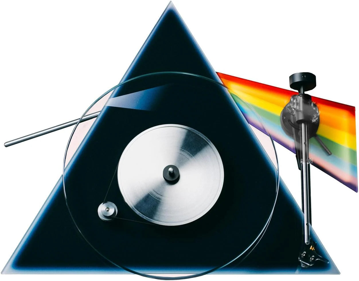 🌈Prism Light Turntable with Rainbow Backlight – Rmeoue Shop