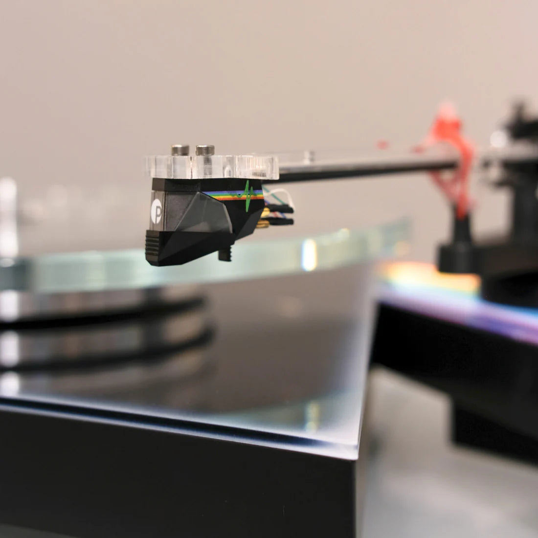 🌈Prism Light Turntable with Rainbow Backlight – Rmeoue Shop